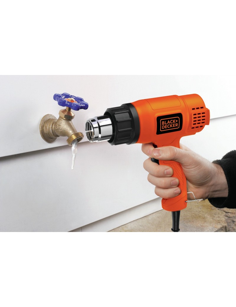 Pistola De Aire Caliente 1500W HG1500-B3 Black+Decker | Bravo Industrial