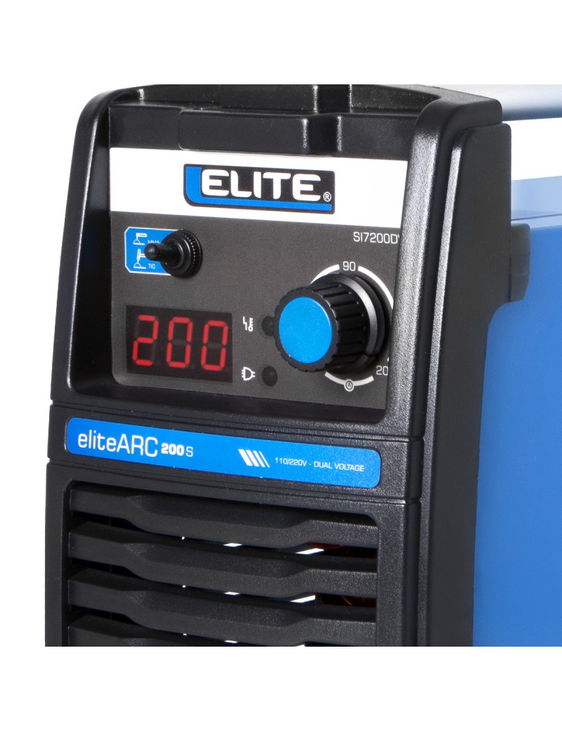 Soldadora Inverter Elite Arc 200s 50hz/60hz 110v/220v