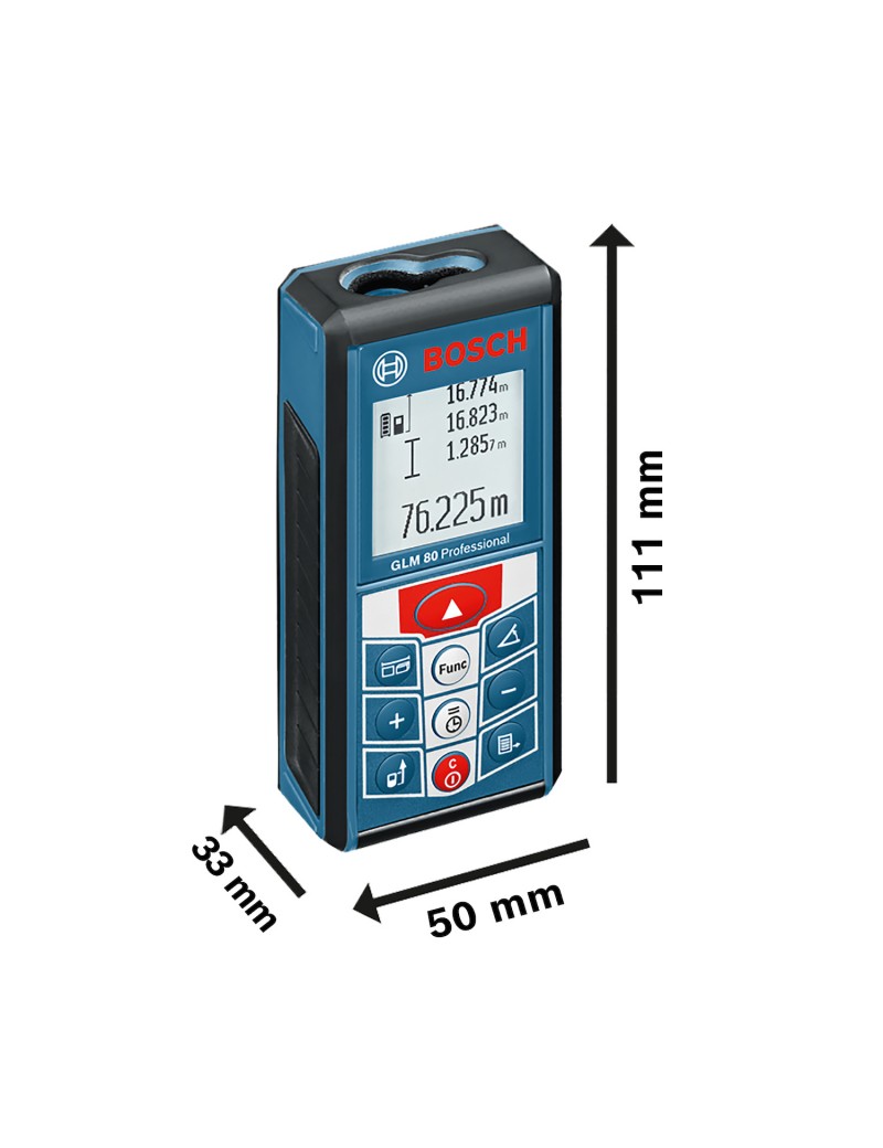 Medidor Láser de Distancia GLM 20 Bosch | Bravo Industrial