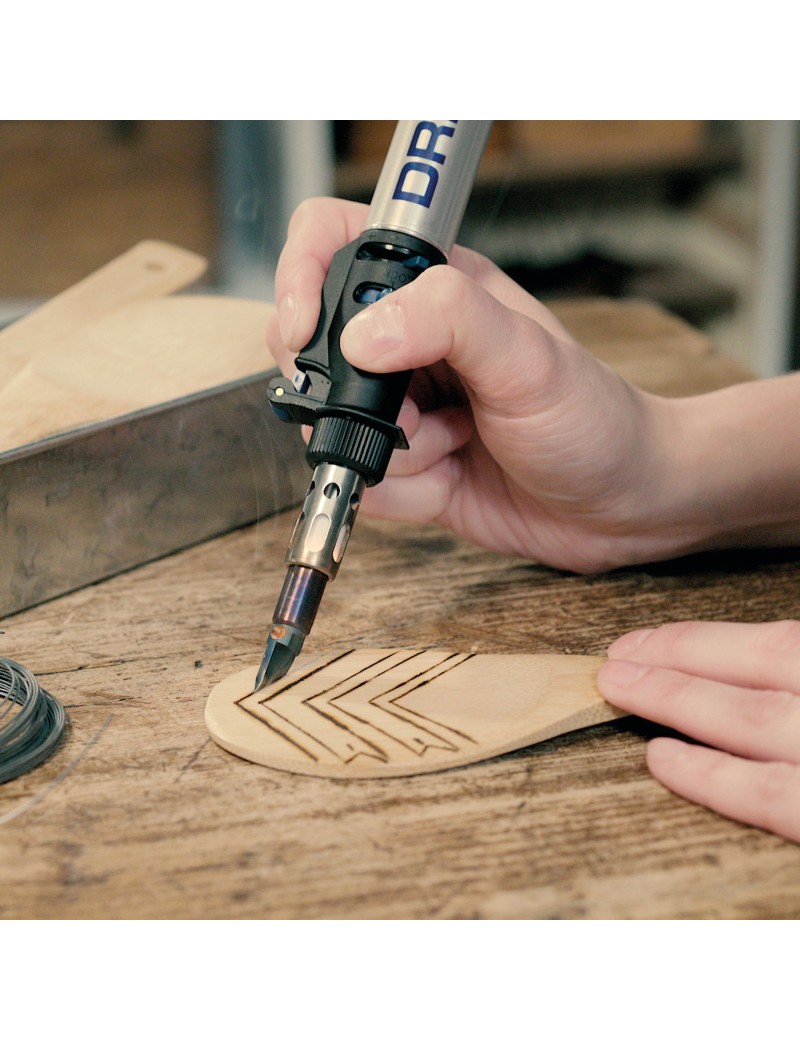 Pirograbador Multifuncional Dremel Versatip con 12 Accesorios | Bravo ...